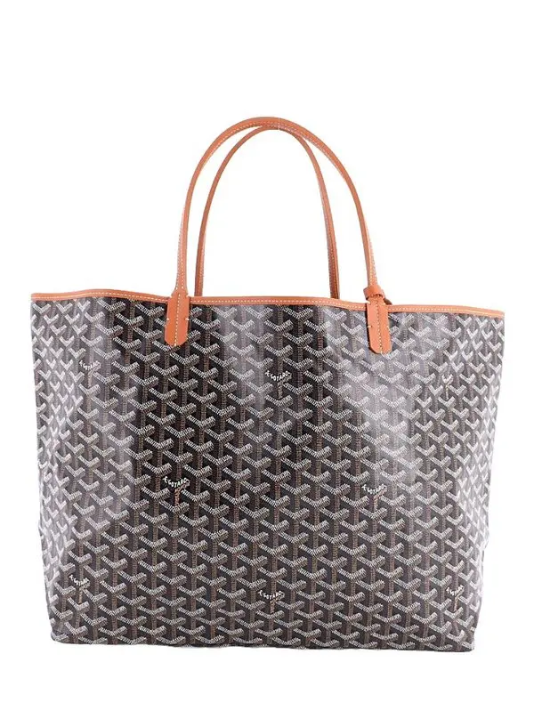 Goyard Gm Saint Louis Tote Coated Canvas - Brown