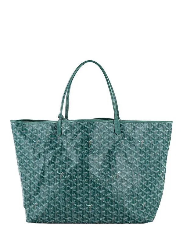 Goyard Gm Saint Louis Tote Coated Canvas - Green