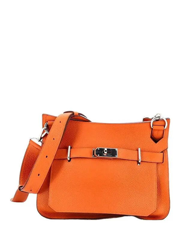 Hermès 31 Jypsiere Bag Clemence - Orange