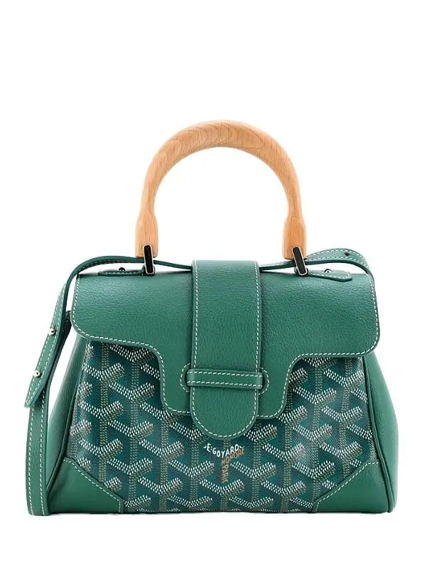 Goyard Saigon Top Handle Bag - Green