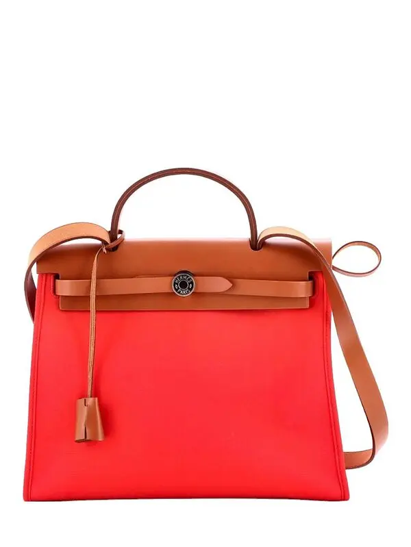 Hermès 31 Herbag Zip - Pink