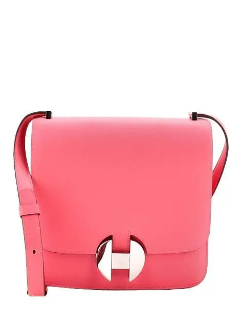Hermès 20 02 Evercolor Shoulder Bag - Pink