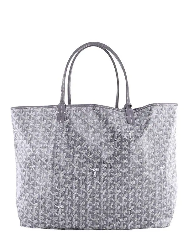 Goyard Gm Saint Louis Tote Coated Canvas - Gray