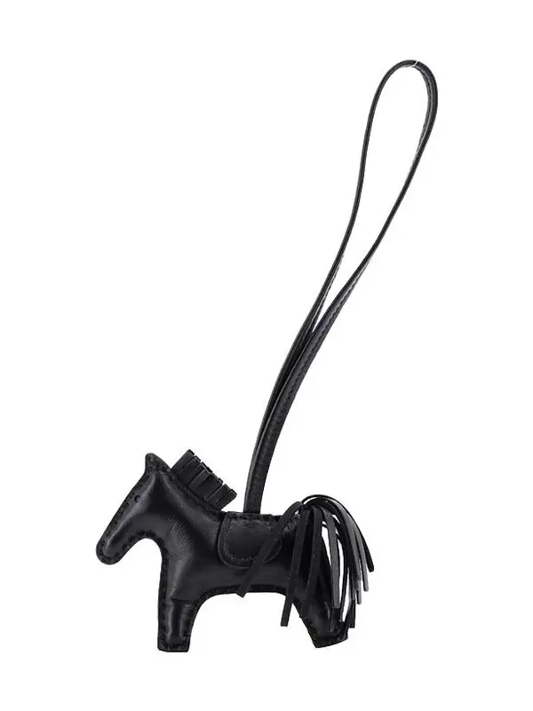 Hermès Pm So Grigri Rodeo Bag Charm - Black