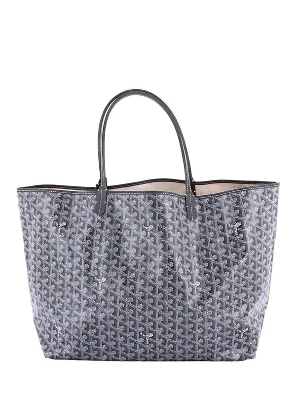 Goyard Gm Saint Louis Tote Coated Canvas - Gray
