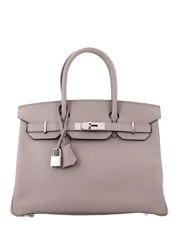 Hermès Birkin 30 Handbag - Gris Asphalte