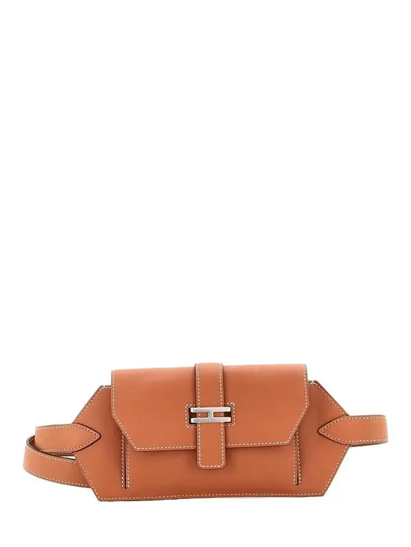 Hermès Elan Pocket 24 Belt Bag Swift - Brown