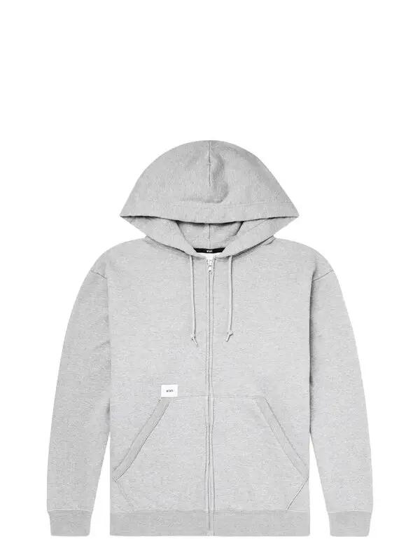 WTAPS Throwdy Zip-up Hoodie - Gray