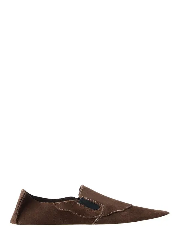 OMNI Lister Suede Slip-on Sneakers - Brown