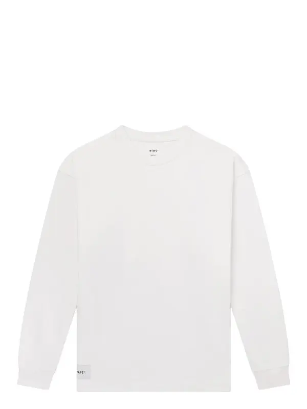 WTAPS Sign-yd Cotton-jersey T-shirt - White