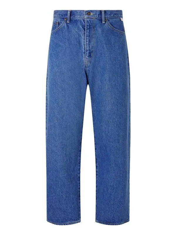WTAPS Wide-leg Jeans - Blue