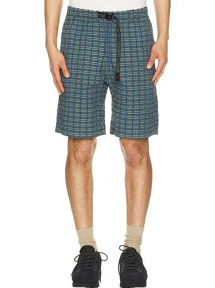 Gramicci Seersucker Plaid Shorts - Multi Stripe