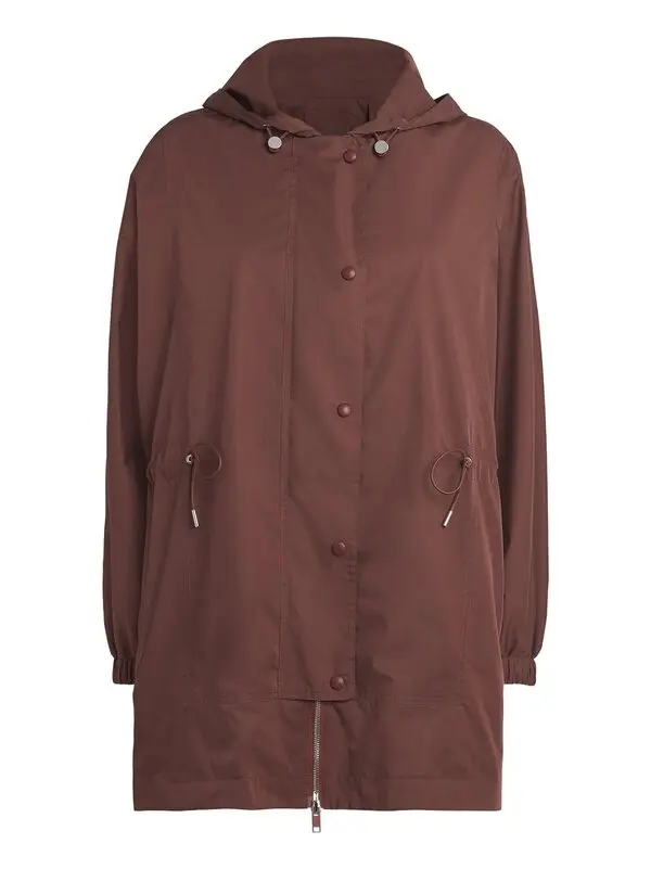 YVES SALOMON Waterproof Technical Parka - Red