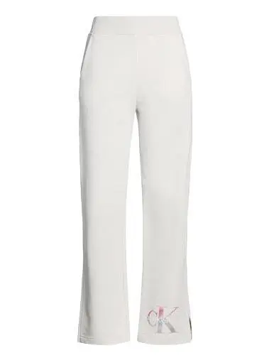 Calvin Klein Cotton Track Pants - Beige