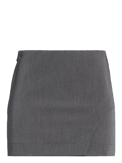 Patrizia Pepe Essential Mini Pencil Skirt - Grey