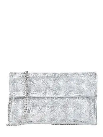 TWENTY FOUR HAITCH Cross-body Bag With Metallic Straps - Silver