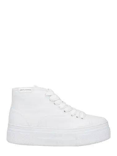Armani Exchange High-top Sneakers - White