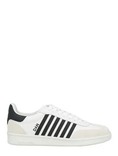 Dsquared2 Leather Low-top Sneakers - White