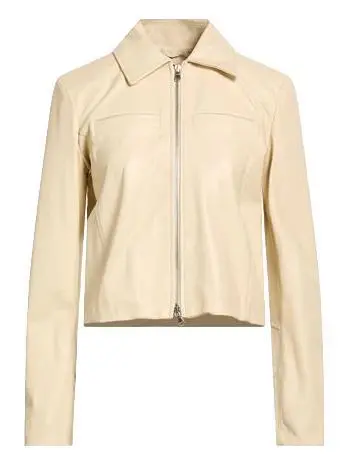 STREET LEATHERS Leather Jacket - White