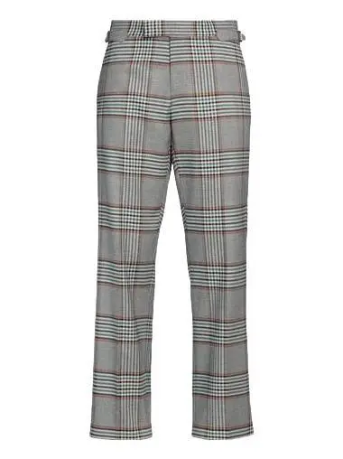 VIVIENNE WESTWOOD Tartan Pattern Straight Leg Pants - Blue