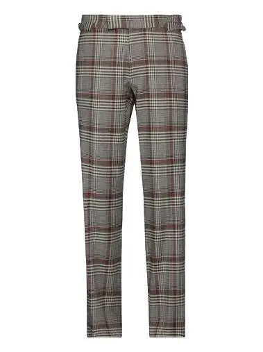 VIVIENNE WESTWOOD Tartan Pattern Straight Leg Pants - Green