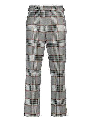 VIVIENNE WESTWOOD Tartan Pattern Straight Leg Pants - Midnight Blue
