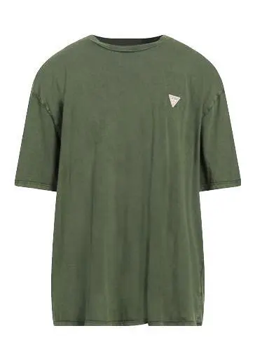 Guess T-shirt Military Size Cotton - Green