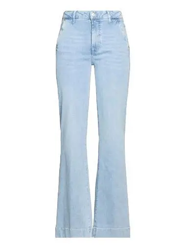 7 For All Mankind Flared Jeans In Denim - Blue