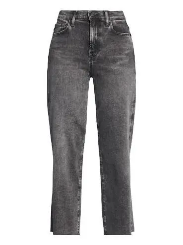 7 For All Mankind Jeans In Stretch Denim - Black