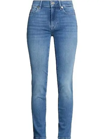 7 For All Mankind Denim Roxanne Bair Skinny Jeans - Blue