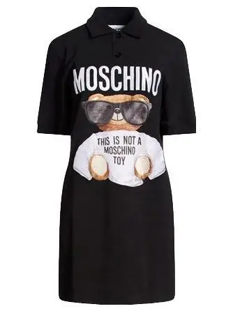 Moschino Mini T-shirt Dress - Black