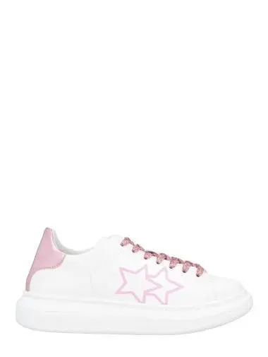 2STAR Leather Low-top Sneakers - White