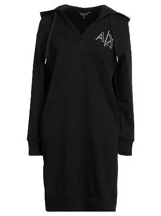 Armani Exchange Mini T-shirt Dress - Black