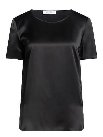 Max Mara Satin Top - Black