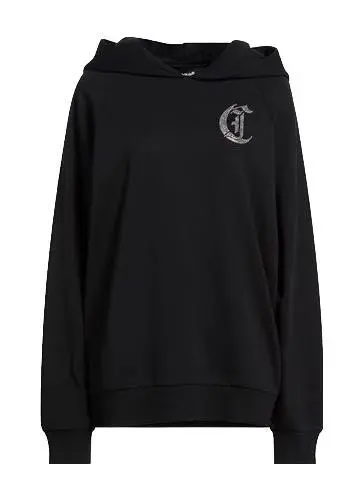 Just Cavalli Cotton French Terry Sweatshirt - Black