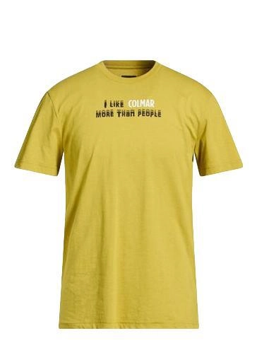 COLMAR Attitude T-shirt Size Polyester, Cotton - Lime Green