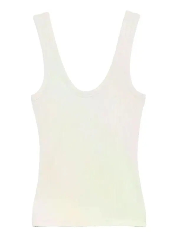 TELA D.sofia Ribbed Tank Top - Neutrals