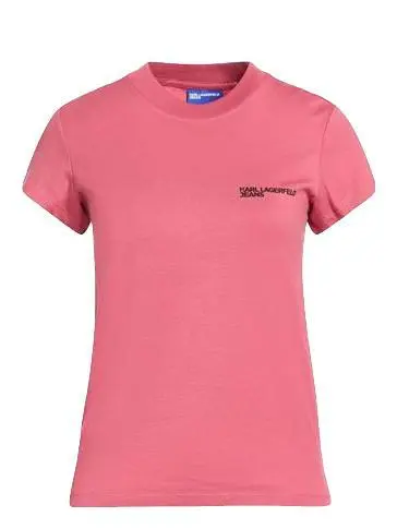 Karl Lagerfeld Organic Cotton T-shirt - Pink