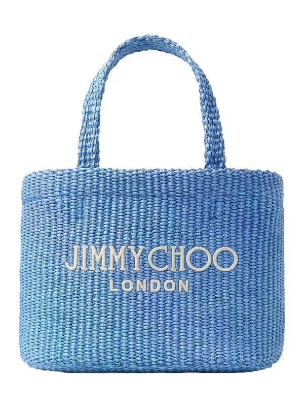 JIMMY CHOO Woven Mini Bag - Blue