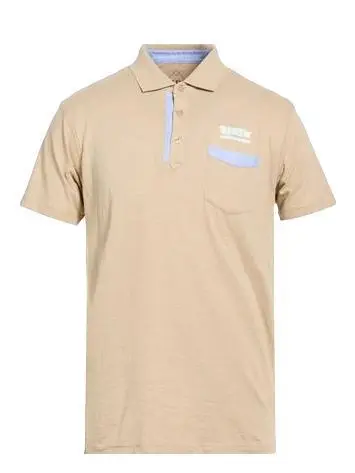 HARMONT & BLAINE Polo Shirt Size Cotton - Beige