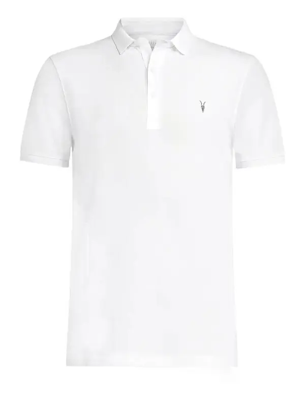 ALLSAINTS Logo-detail Polo Shirt - White