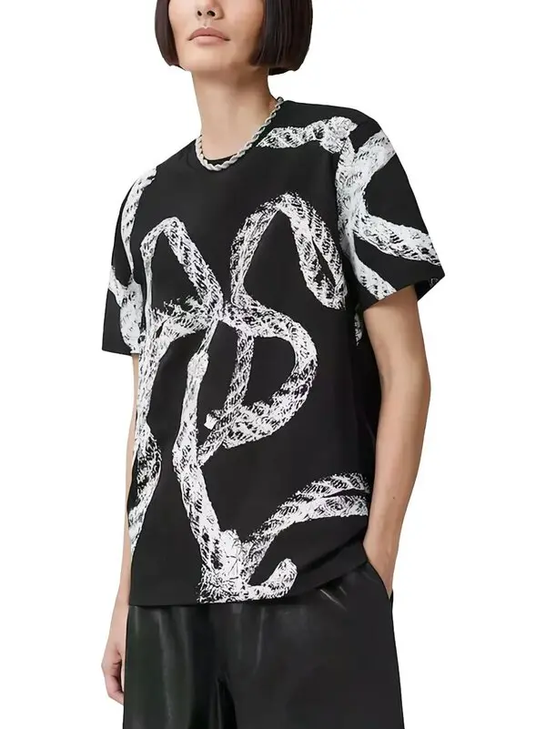 ALLSAINTS Graphic-print T-shirt - Black
