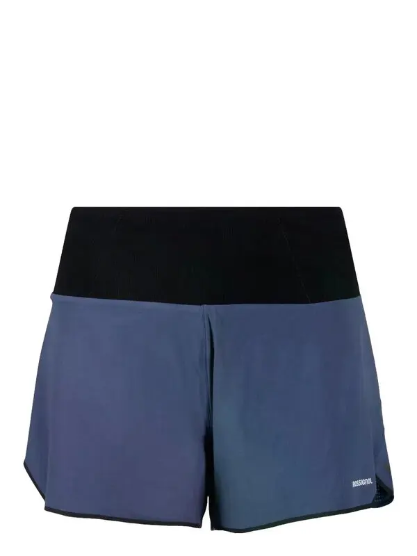 Rossignol Contrast Waistband Performance Shorts - Blue