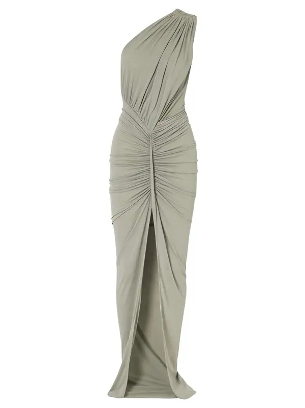 Rick Owens Avra One-shoulder Gown - Green