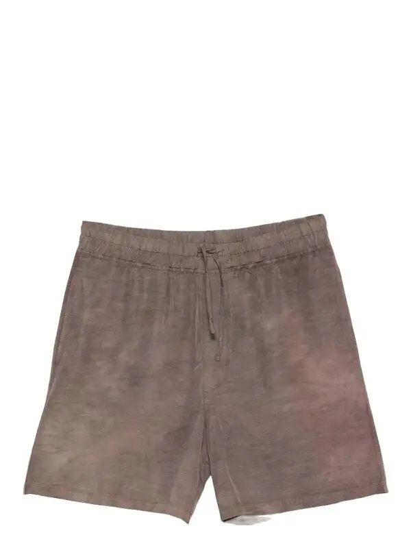 ROBERTO COLLINA Drawstring Shorts - Brown