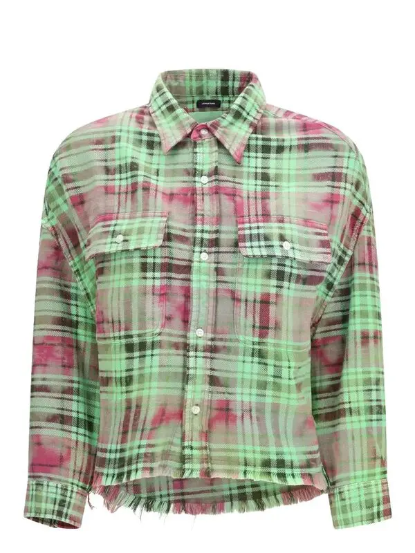 R13 Plaid Shirt - Green