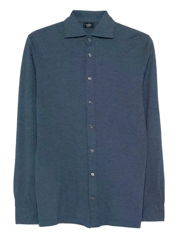 BARBA NAPOLI Buttoned Shirt - Blue