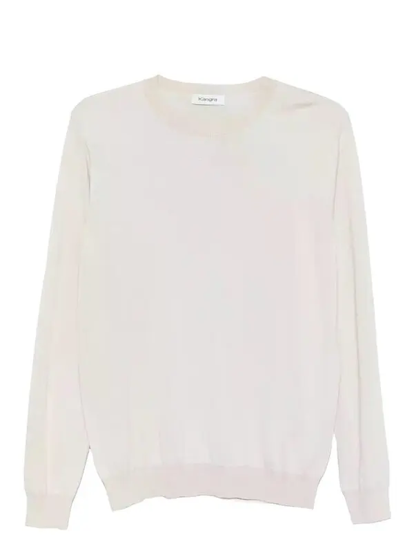 KANGRA Crew-neck Sweater - Neutrals