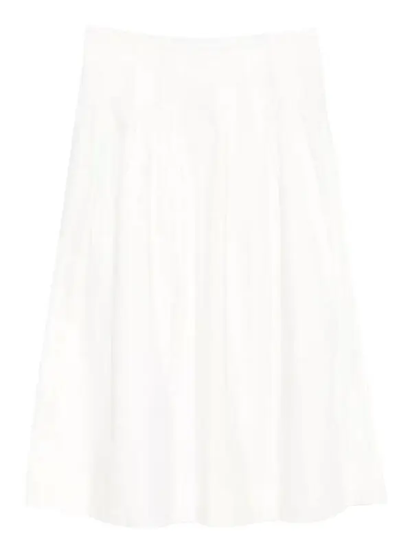 DANIELE FIESOLI Pleated Skirt - White