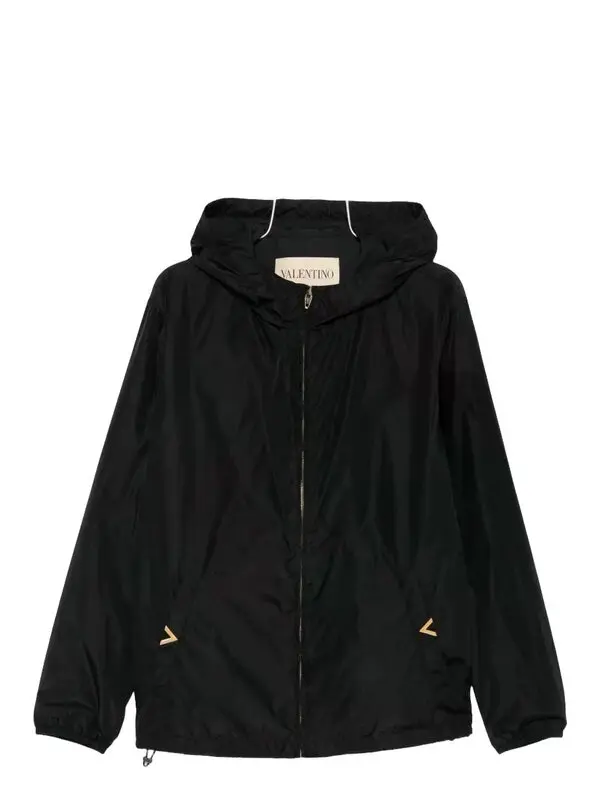 Valentino Garavani Hooded Jacket - Black